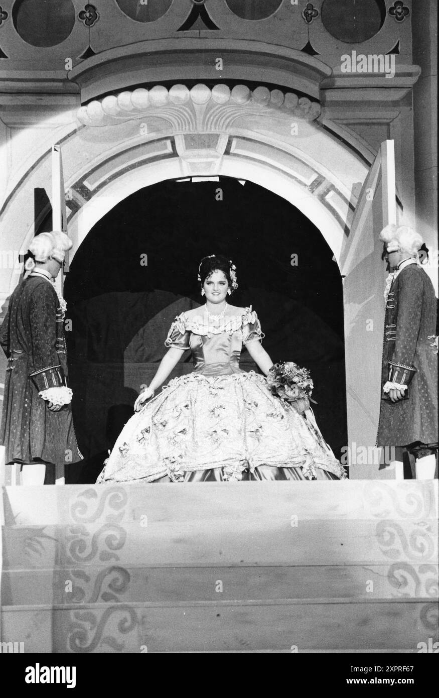Laredo Texas USA, circa 1993: Teenage girl is presented at Martha ...