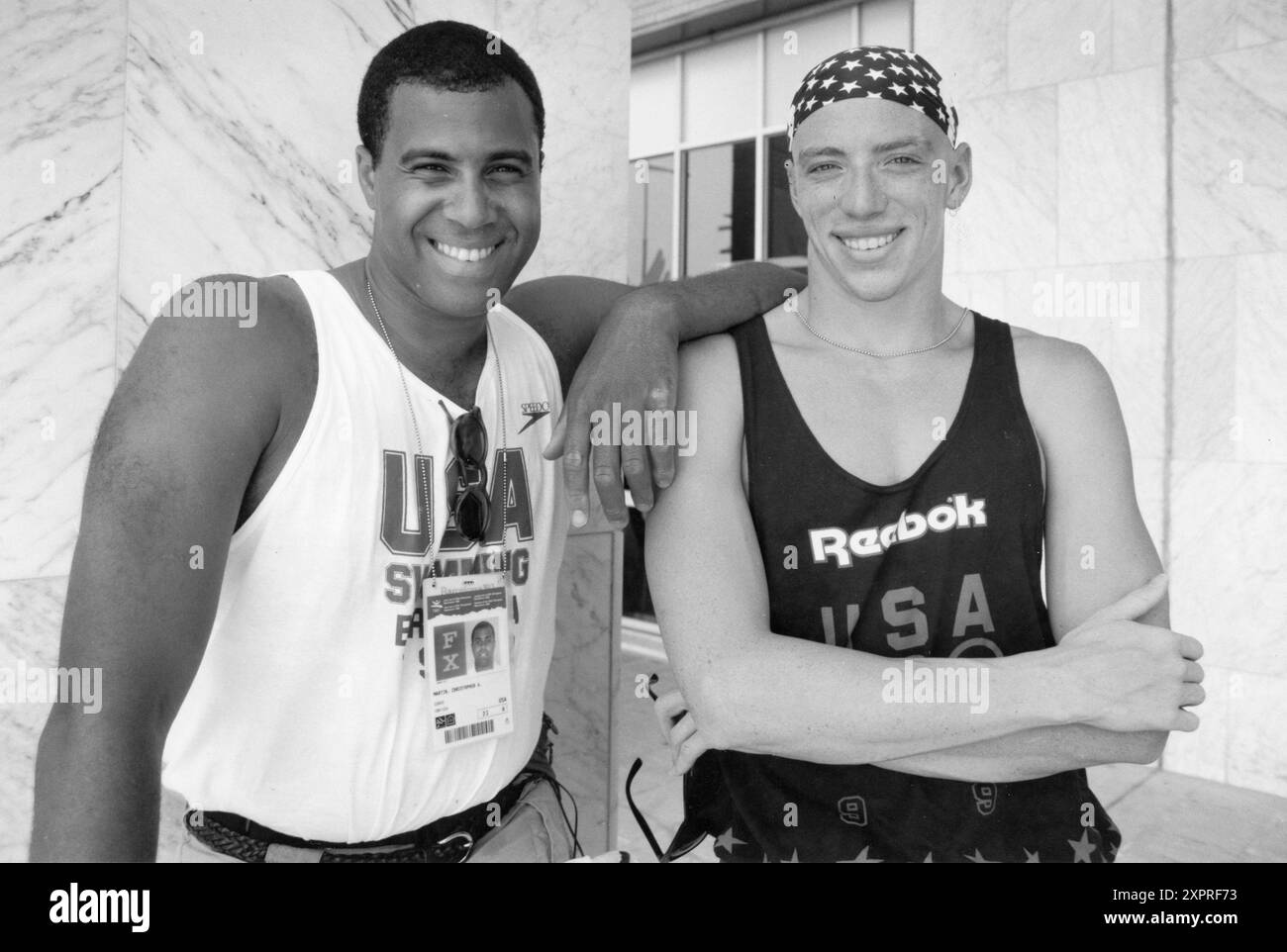 1992 olympics swimming Black and White Stock Photos & Images - Alamy