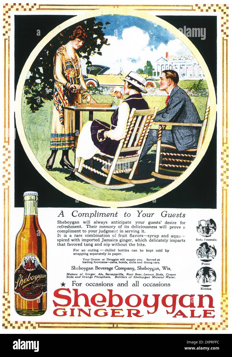 Ginger ale ad hi-res stock photography and images - Alamy