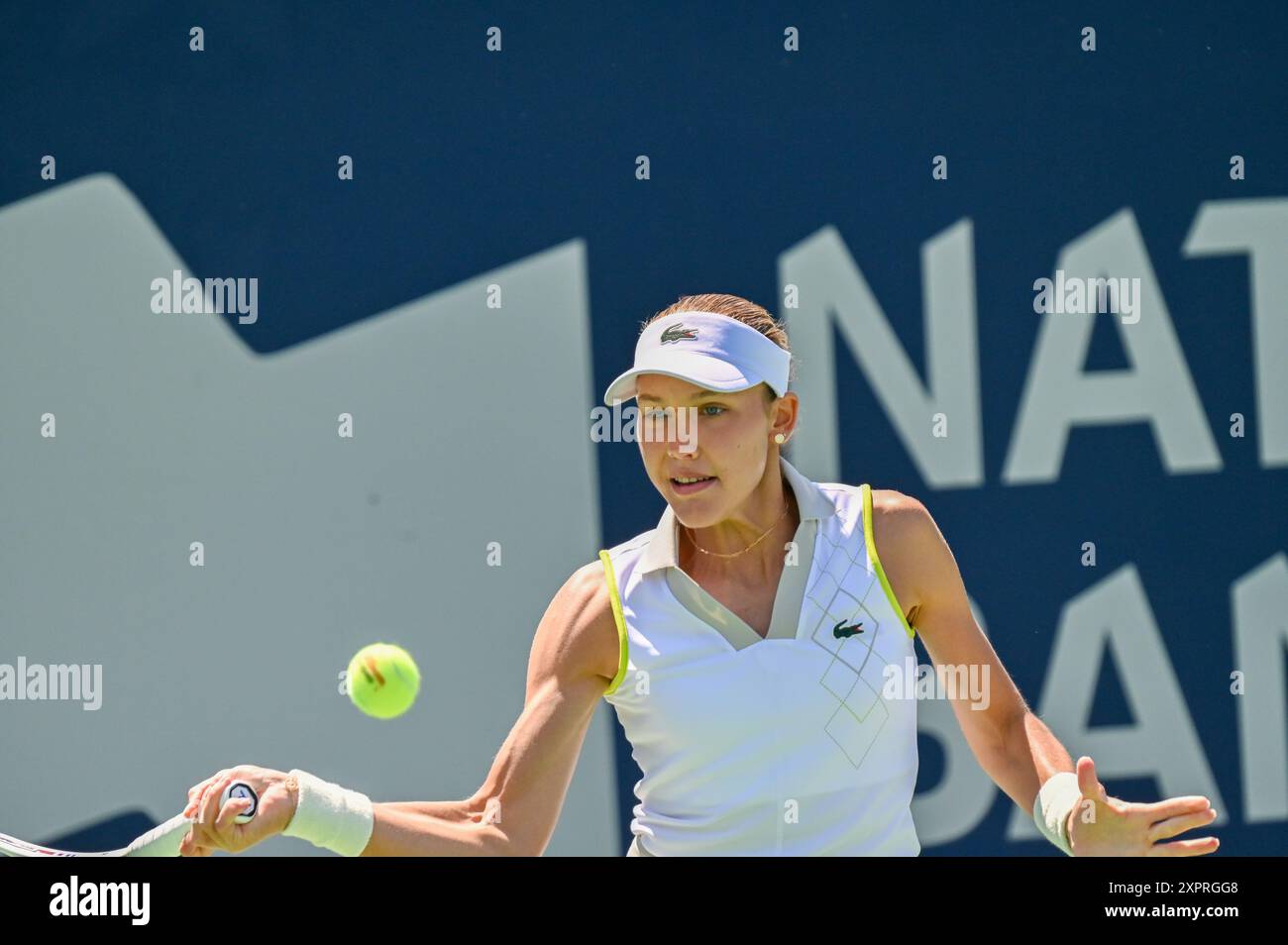 Toronto, Canada. 7th Aug, 2024. Russian tennis player Erika Andreeva ...