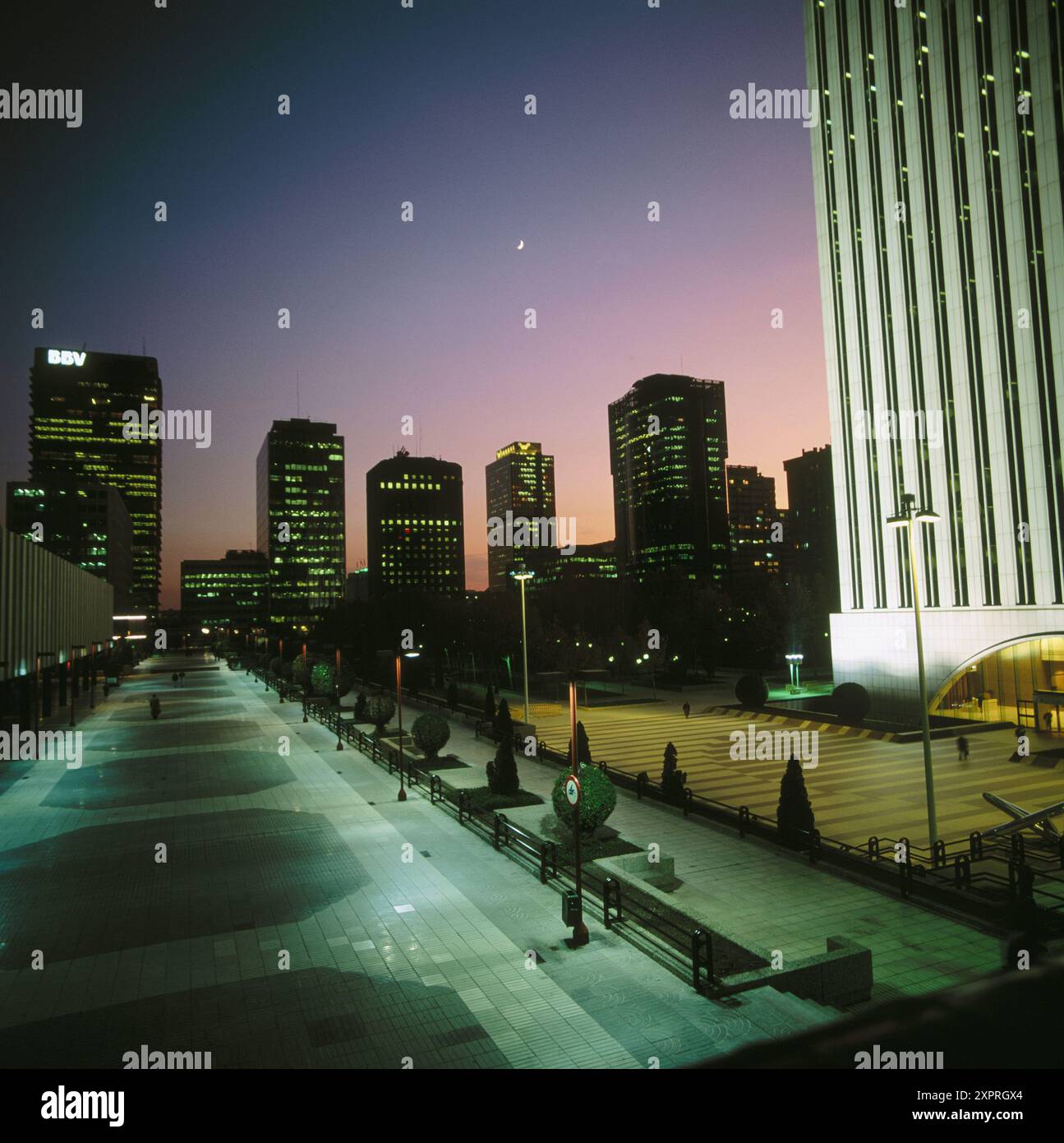 Picasso Tower in Azca district, Madrid. Spain Stock Photo - Alamy