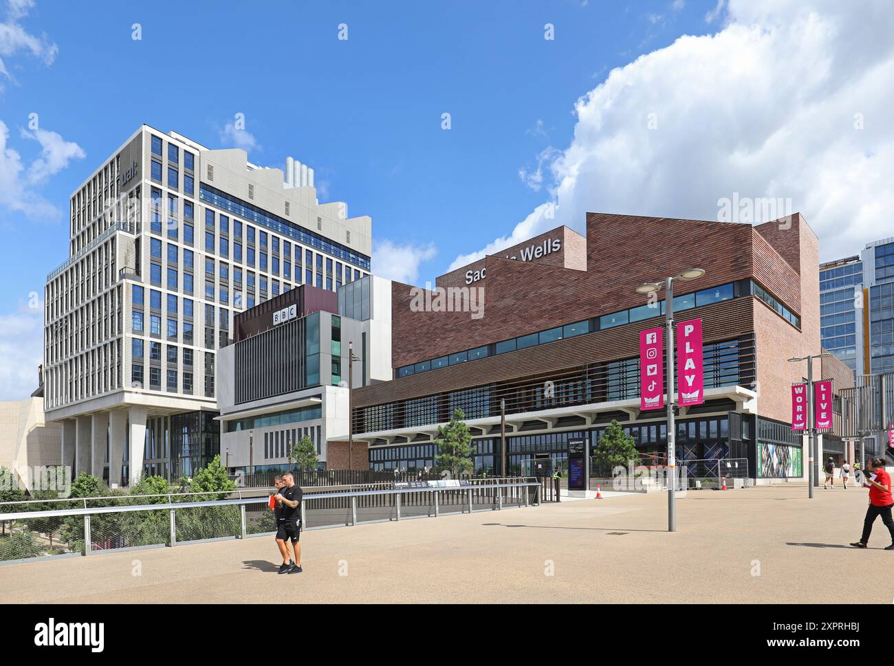 New buildings for London College of Fashion, BBC and Sadlers Wells at ...