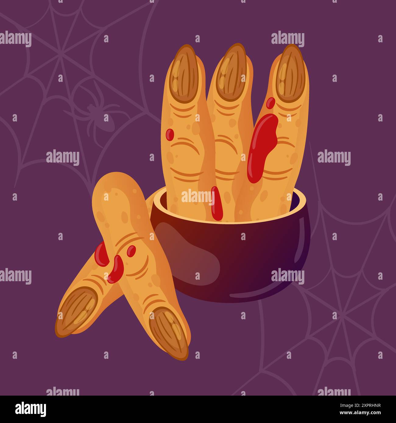 Heres a spooky food idea that features edible witch fingers, which are ...