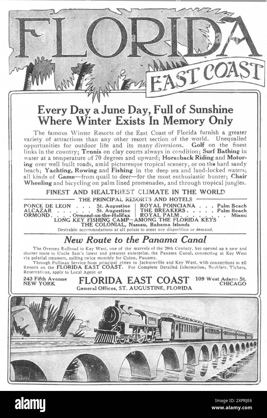 Visit florida Black and White Stock Photos & Images - Alamy