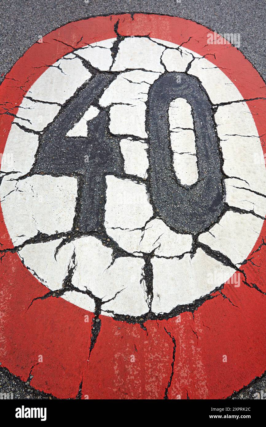 Boundary sign spain hi-res stock photography and images - Alamy