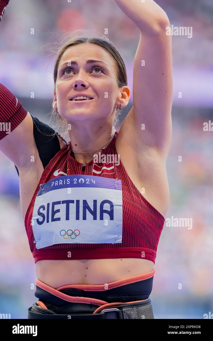 Anete sietina athletics hi-res stock photography and images - Alamy