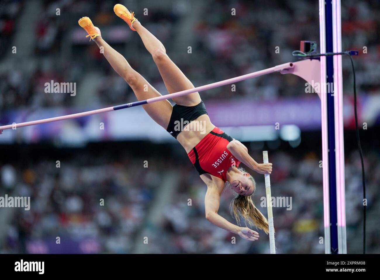 Paris, France. 07th Aug, 2024. PARIS, FRANCE - AUGUST 7: Angelica Moser ...