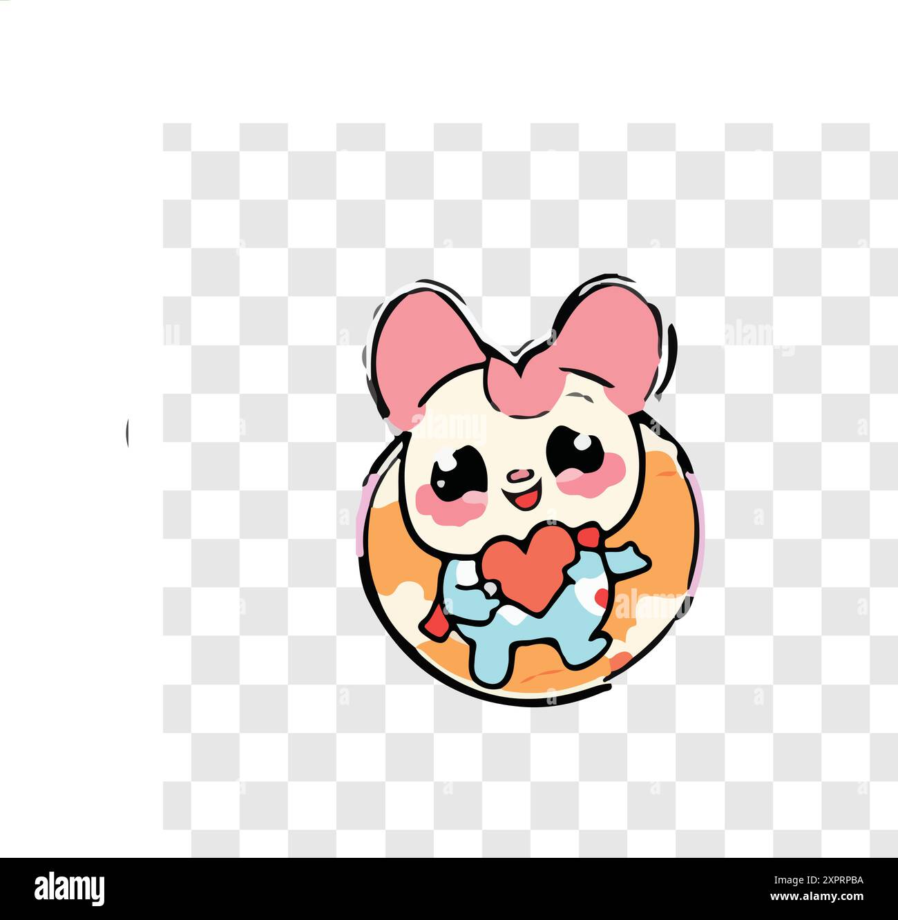 Woman carefree illustration Stock Vector Images - Alamy