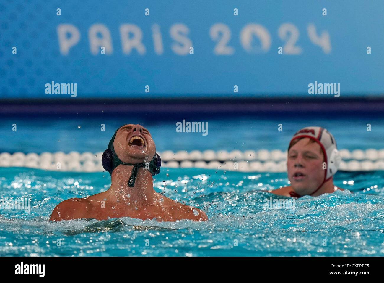 Australia's Luke Pavillard celebrates after scoring during a men's ...