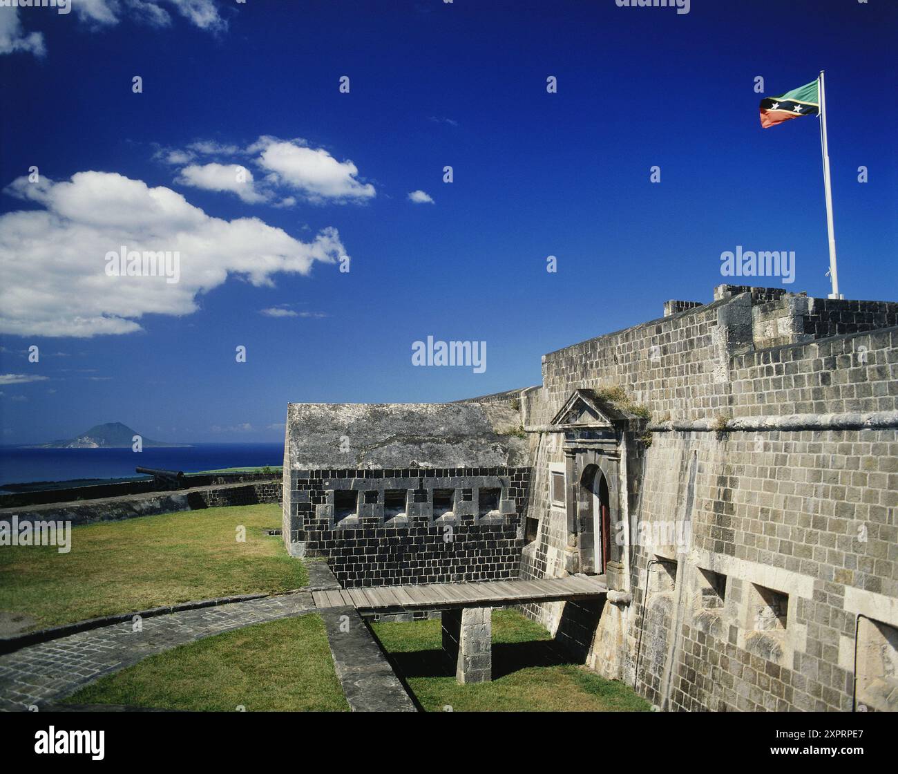 Brimstone Hill Fortress, St Kitts, Caribbean Stock Photo - Alamy