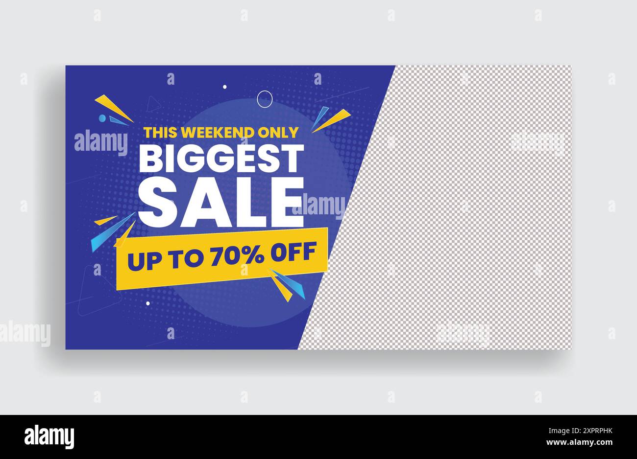 Ecommerce and retail sale discount offer banner template for website ...