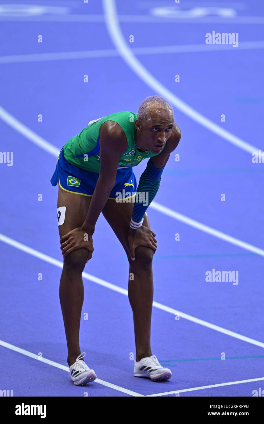 SAINT-DENIS, PA - 07.08.2024: MEN'S 400M HURDLES - Paris 2024 Olympics ...