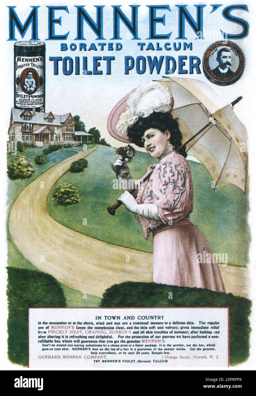 Talcum toilet powder Cut Out Stock Images & Pictures - Alamy