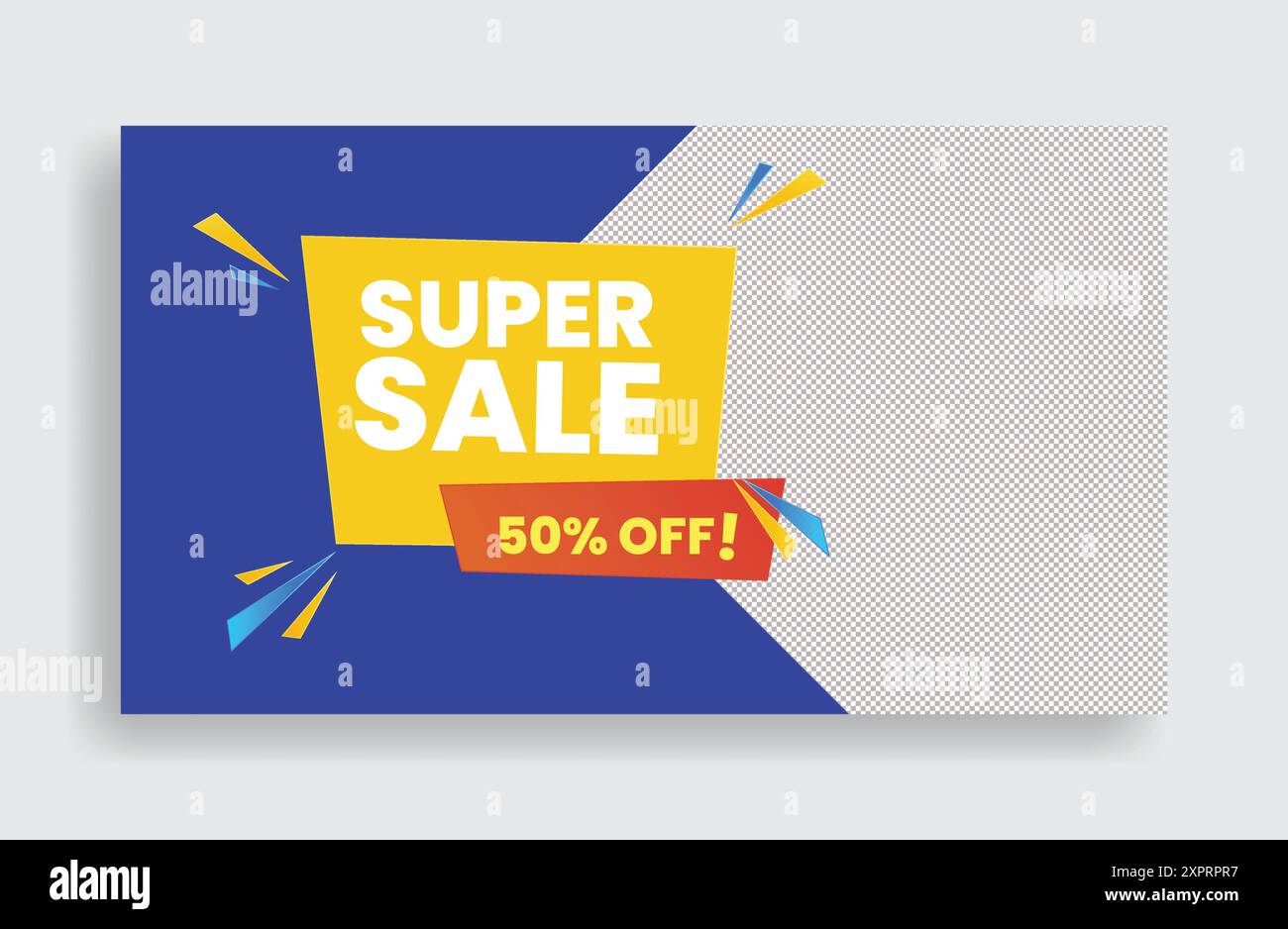 horizontal ecommerce sale discount offer banner template or ...