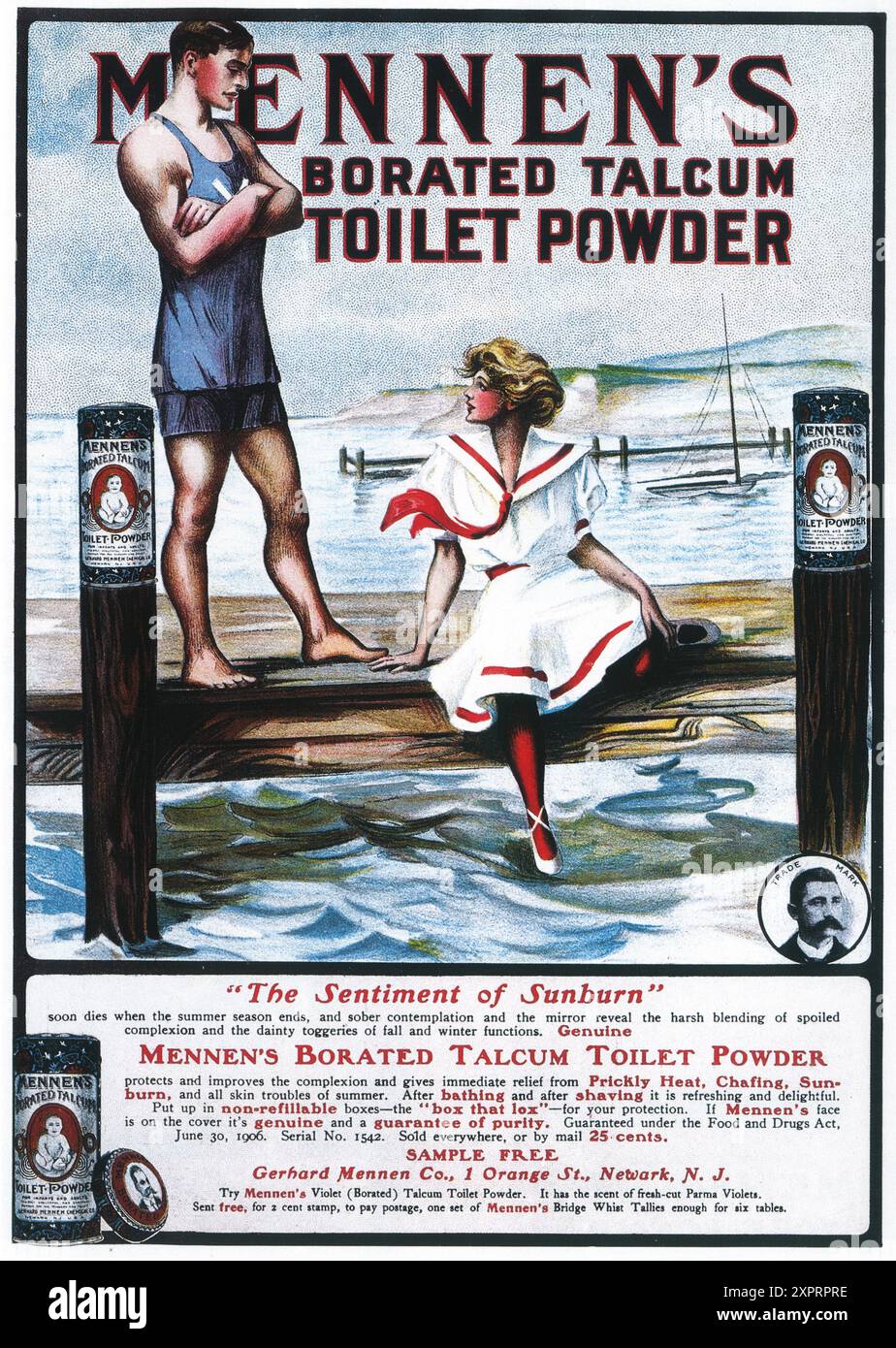 Talcum powder vintage hi-res stock photography and images - Alamy