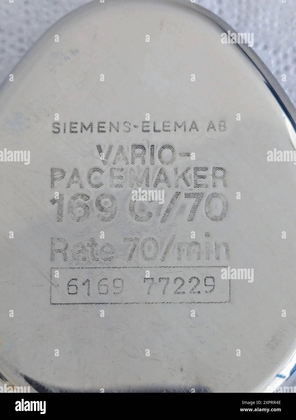 Old Pacemaker Siemens Elema Vario 169C 70/min Stock Photo - Alamy
