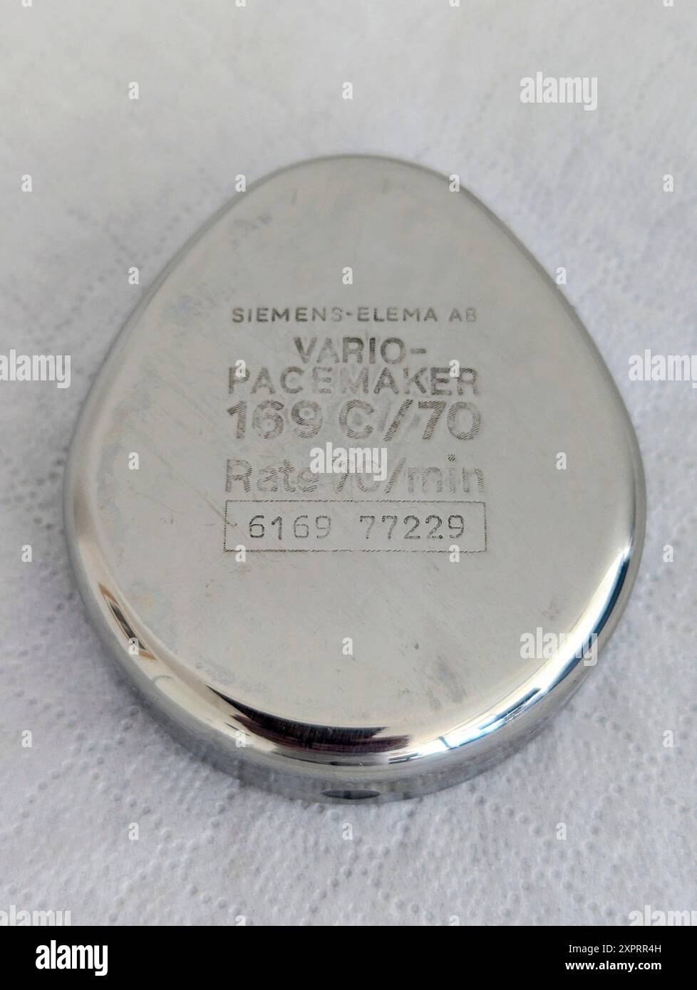 Old Pacemaker Siemens Elema Vario 169C 70/min Stock Photo - Alamy