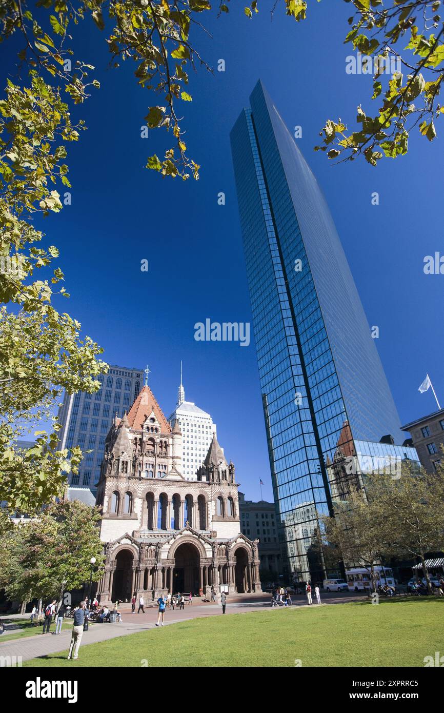 John Hancock Tower, Boston, Massachusetts, USA Stock Photo - Alamy