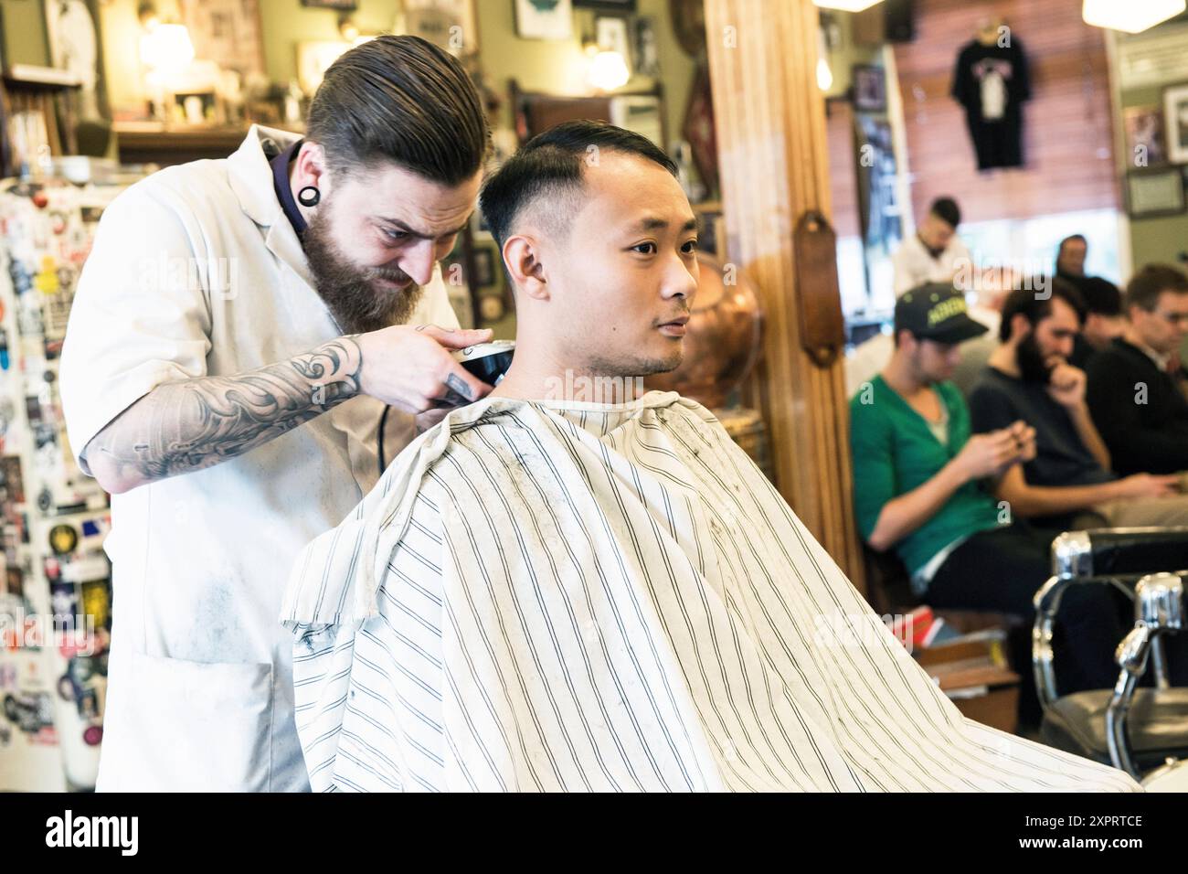 Helping someone at store hi-res stock photography and images - Alamy