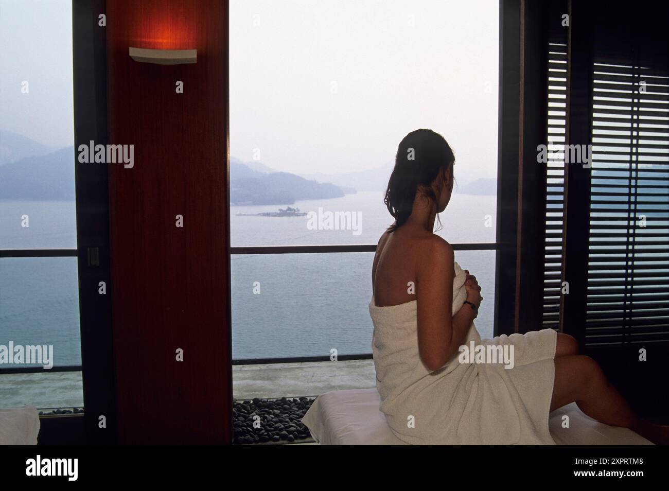 The Lalu, luxury hotel on the shores of the Sun and Moon Lake in the ...