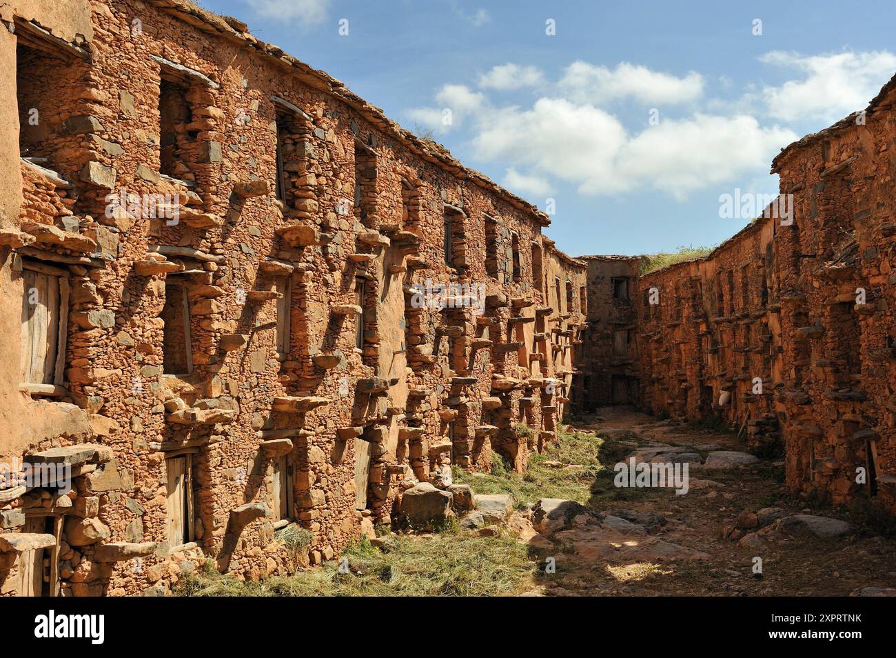 traditional barn-fortress for crop harvesting, Tallate, Anti-Atlas ...