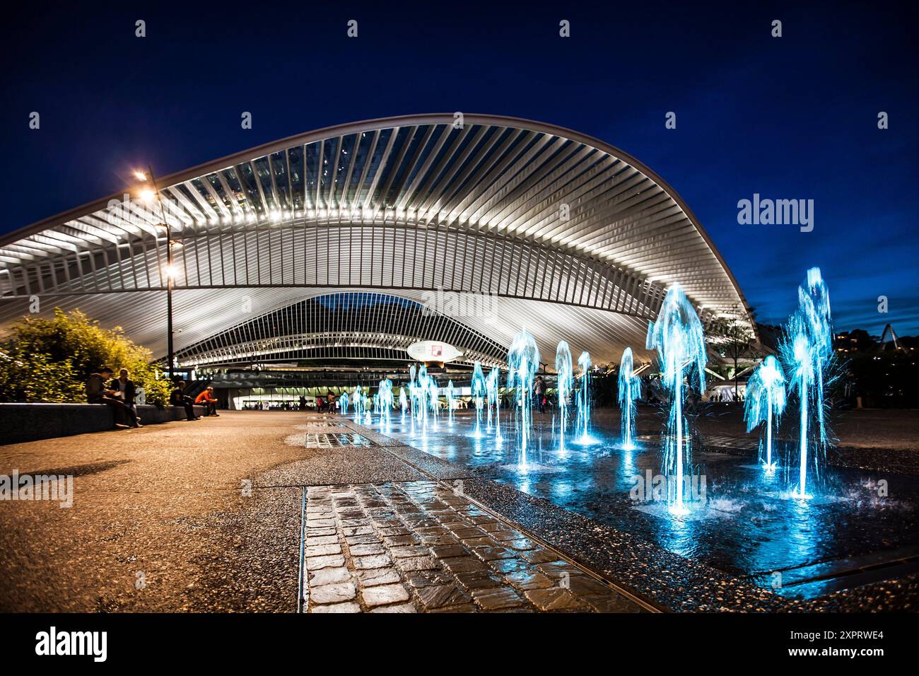 Liège-Guillemins central station, designed by architect Santiago ...
