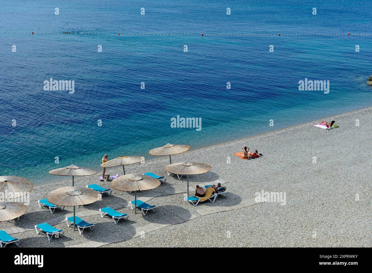 beach of Radisson Blu Resort, Split, Croatia, Southeast Europe Stock ...