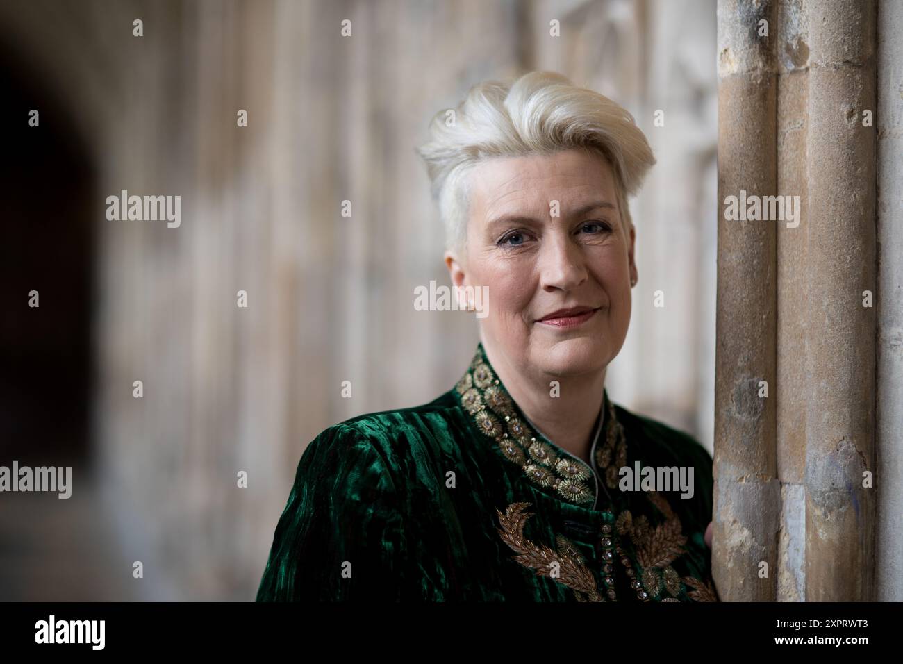 Sarah Connolly, photographed at Gloucester Cathedral Stock Photo - Alamy