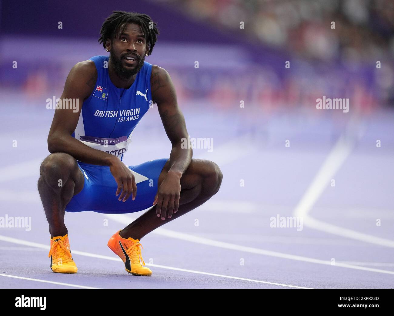 Paris, France. 7th Aug, 2024. Kyron McMaster of British Virgin Islands ...