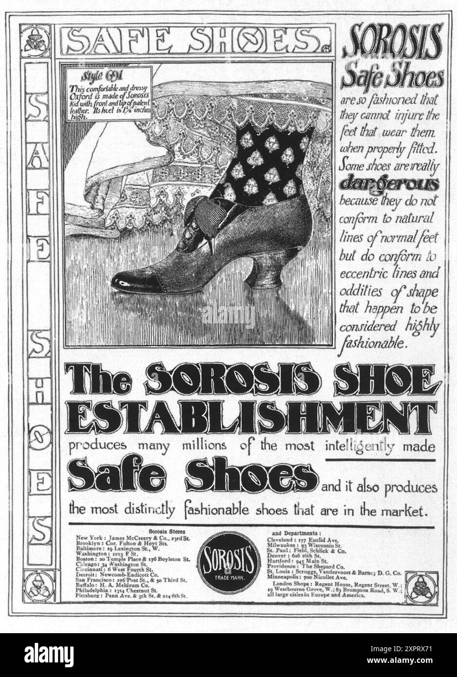 Early 1900s shoes hi-res stock photography and images - Alamy