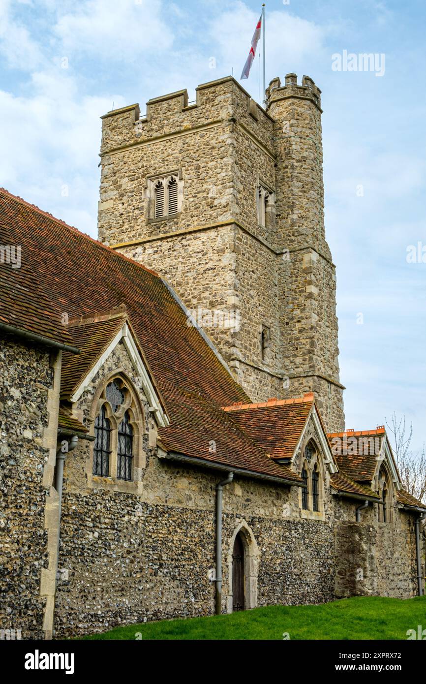 St Mary the Virgin Church, Church Lane, Chalk, Kent Stock Photo - Alamy