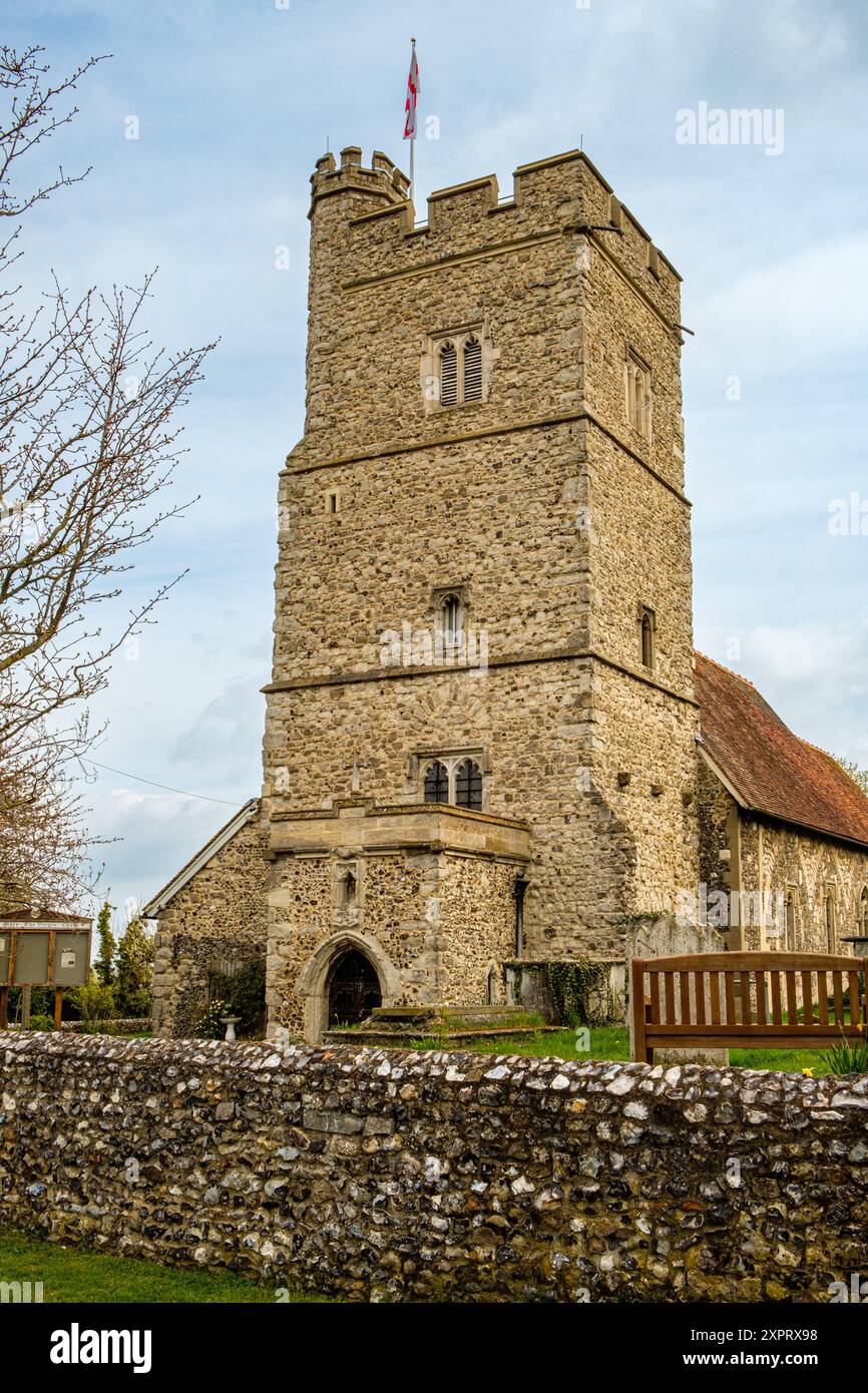 St Mary the Virgin Church, Church Lane, Chalk, Kent Stock Photo - Alamy
