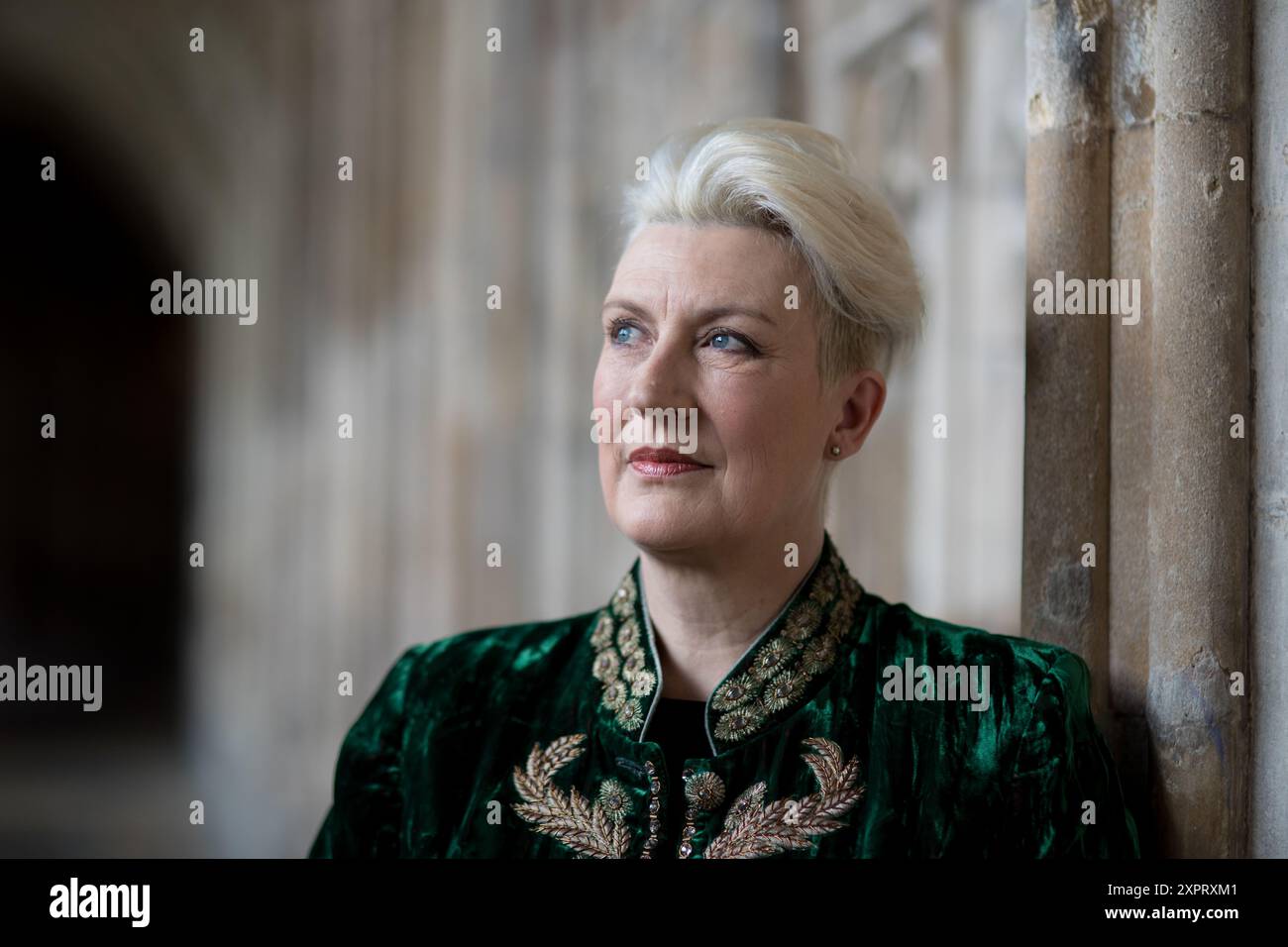 Sarah Connolly, photographed at Gloucester Cathedral Stock Photo - Alamy