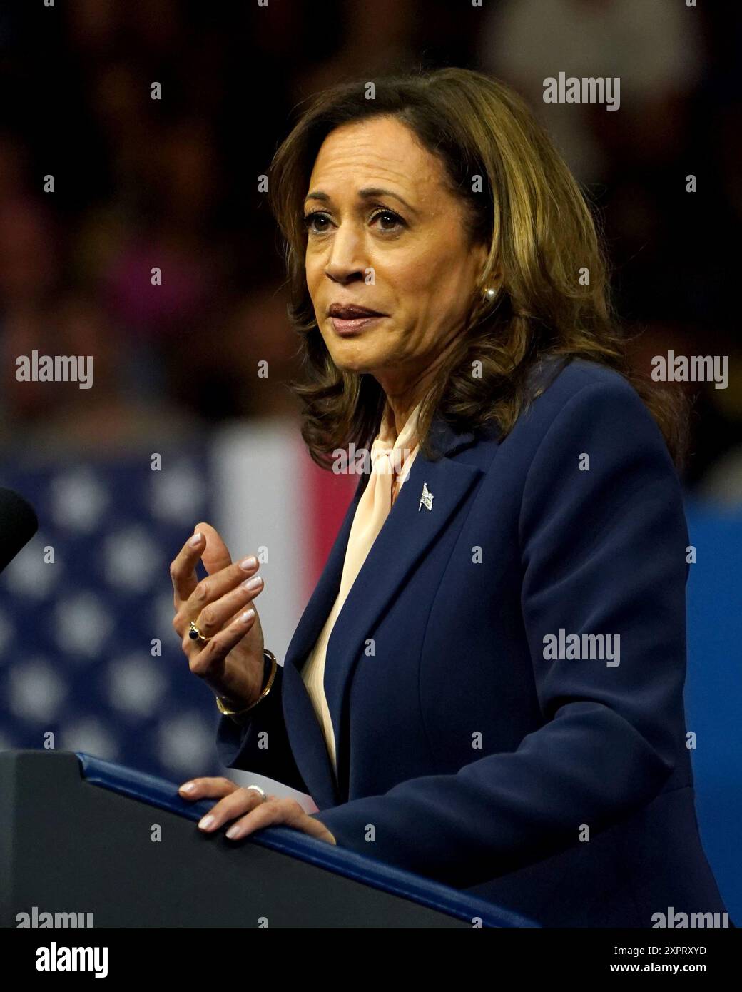 Pa. 06th Aug, 2024. Kamala Harris at a public appearance for Kamala ...