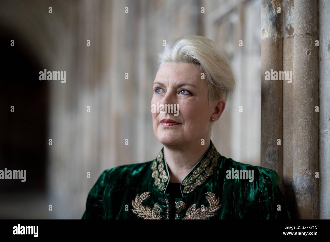 Sarah Connolly, photographed at Gloucester Cathedral Stock Photo - Alamy