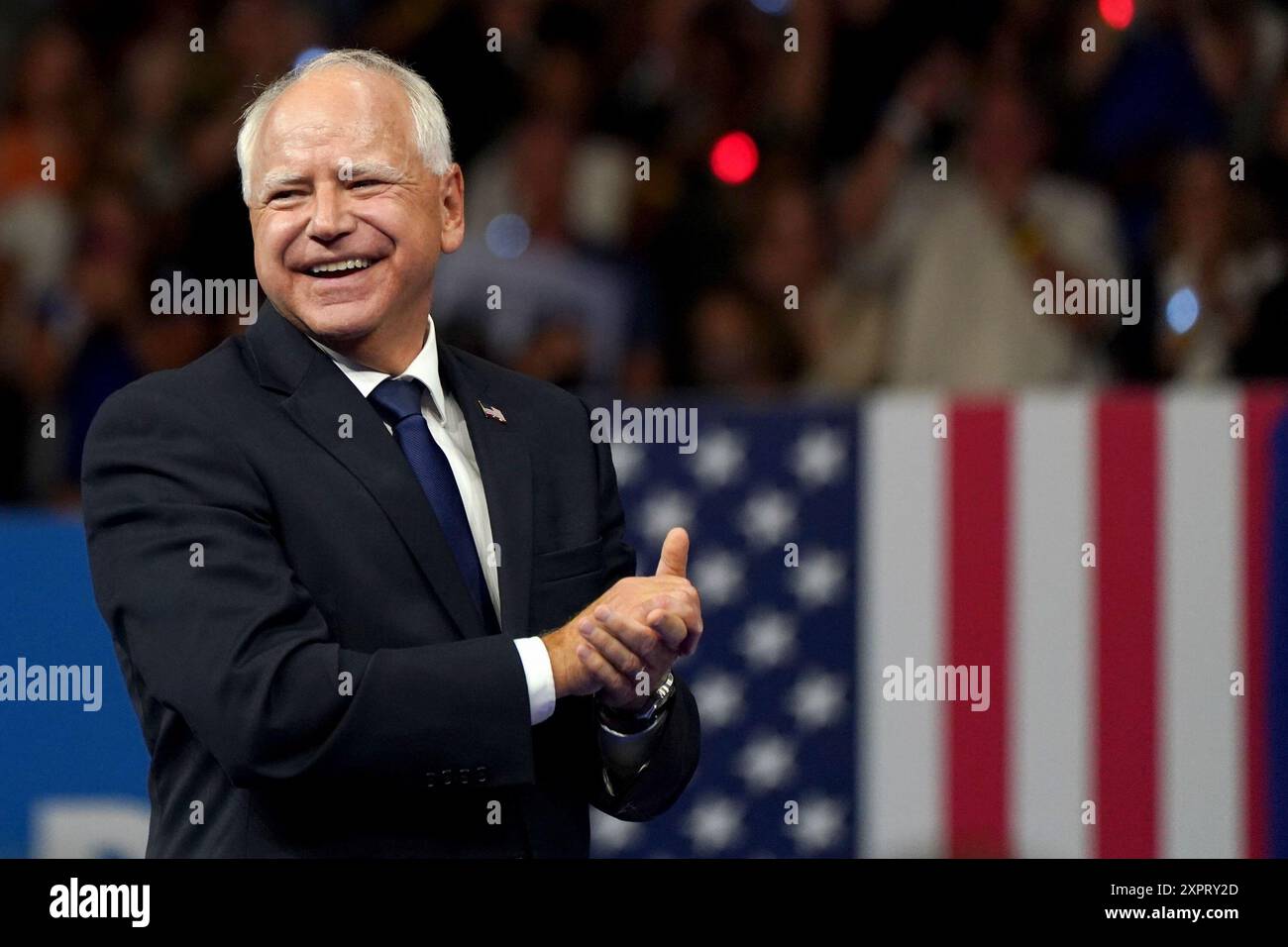 Pa. 06th Aug, 2024. Tim Walz at a public appearance for Kamala Harris ...