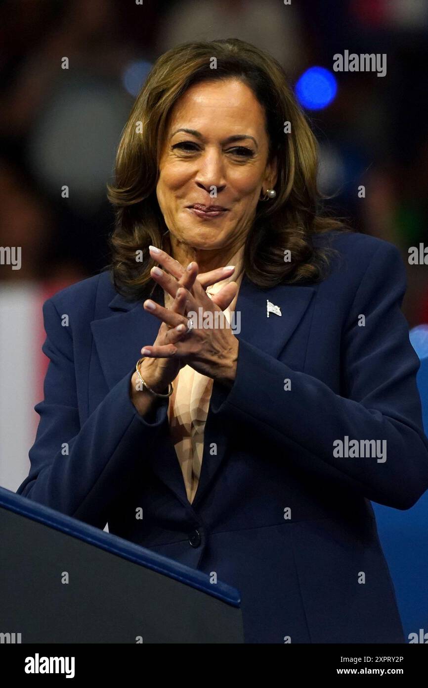 Pa. 06th Aug, 2024. Kamala Harris at a public appearance for Kamala ...