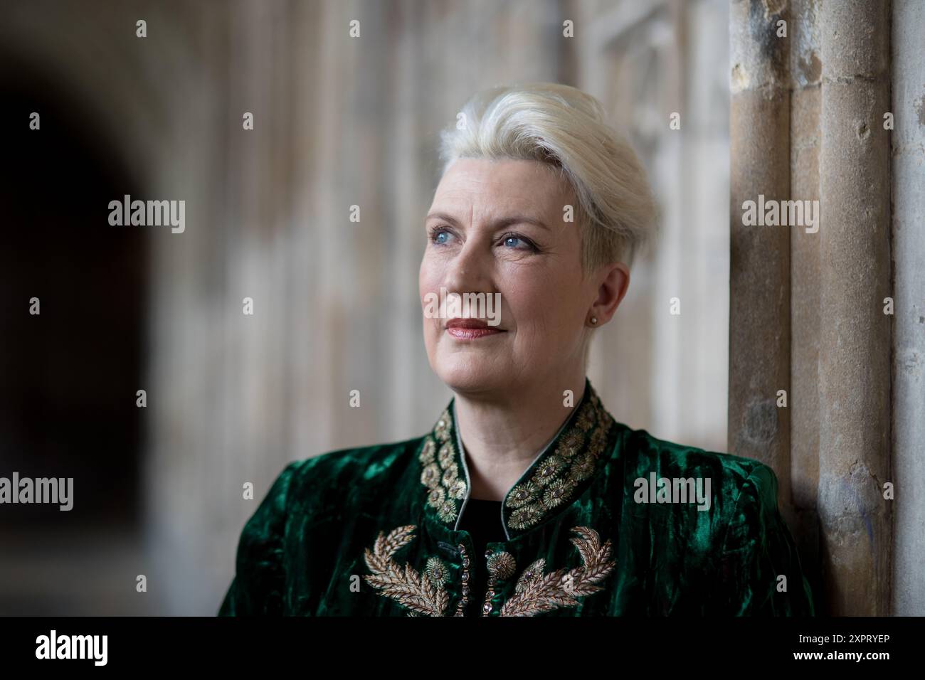 Sarah Connolly, photographed at Gloucester Cathedral Stock Photo - Alamy