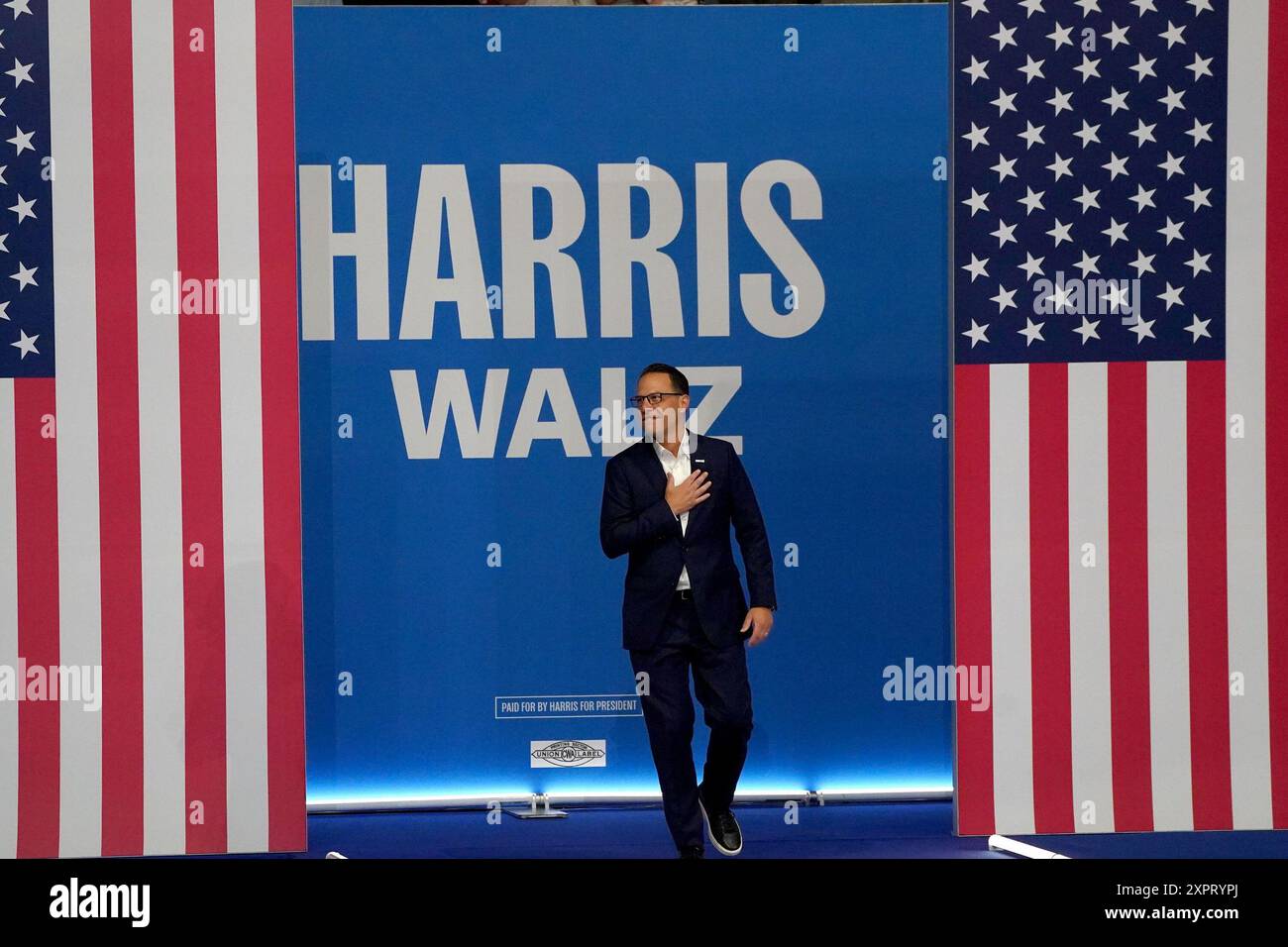 Pa. 06th Aug, 2024. Josh Shapiro at a public appearance for Kamala ...