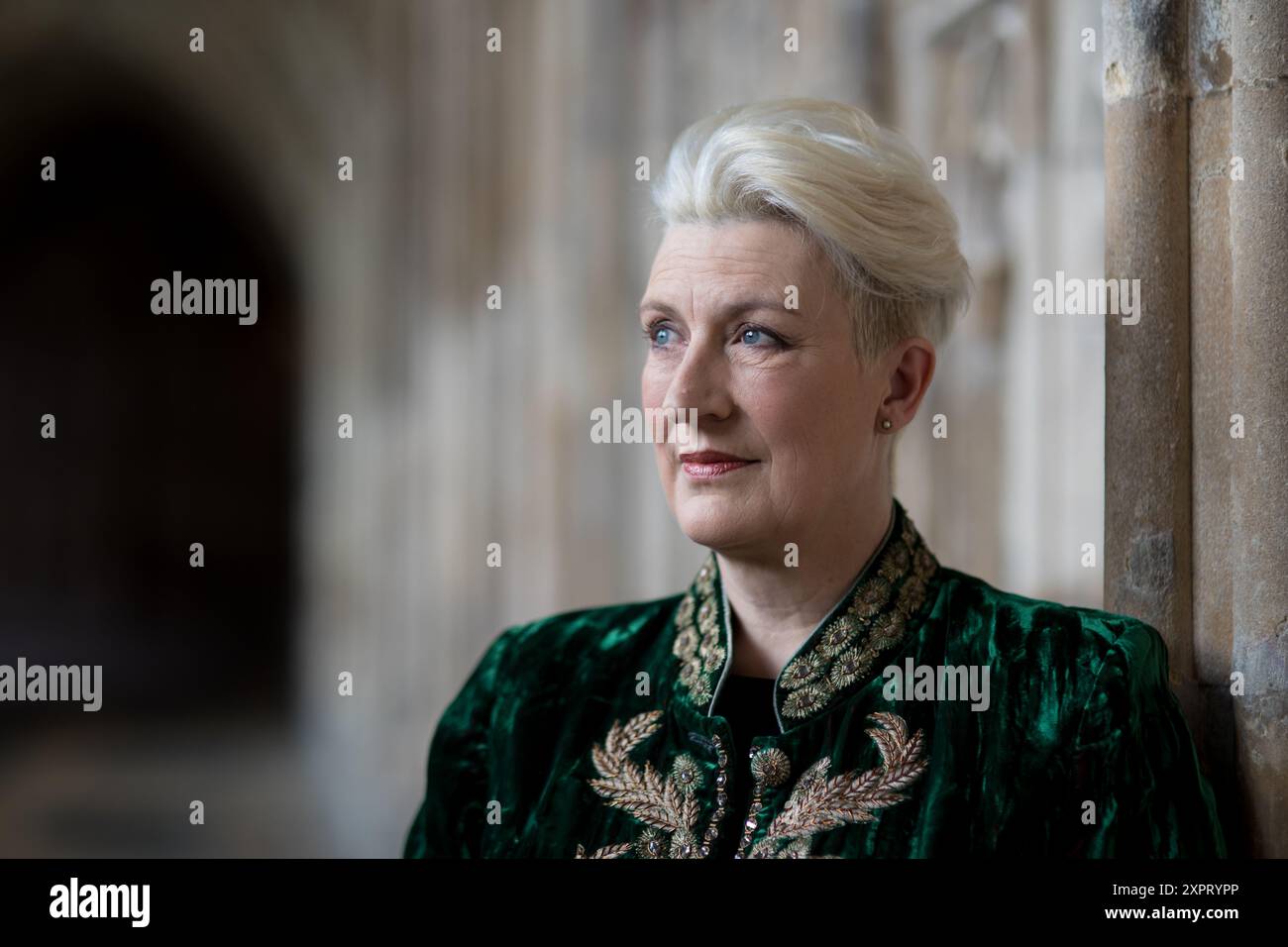 Sarah Connolly, photographed at Gloucester Cathedral Stock Photo - Alamy