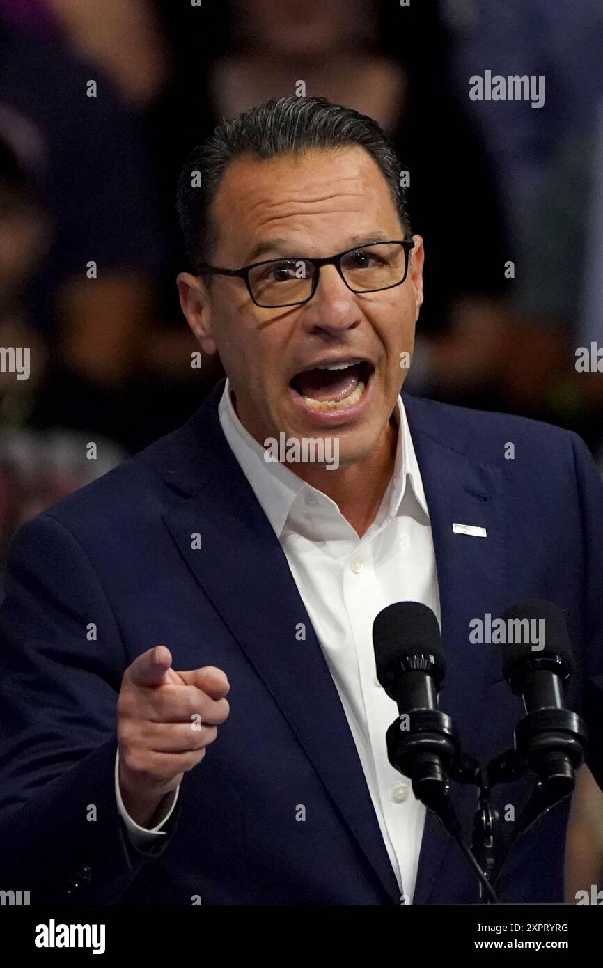 Pa. 06th Aug, 2024. Josh Shapiro at a public appearance for Kamala ...