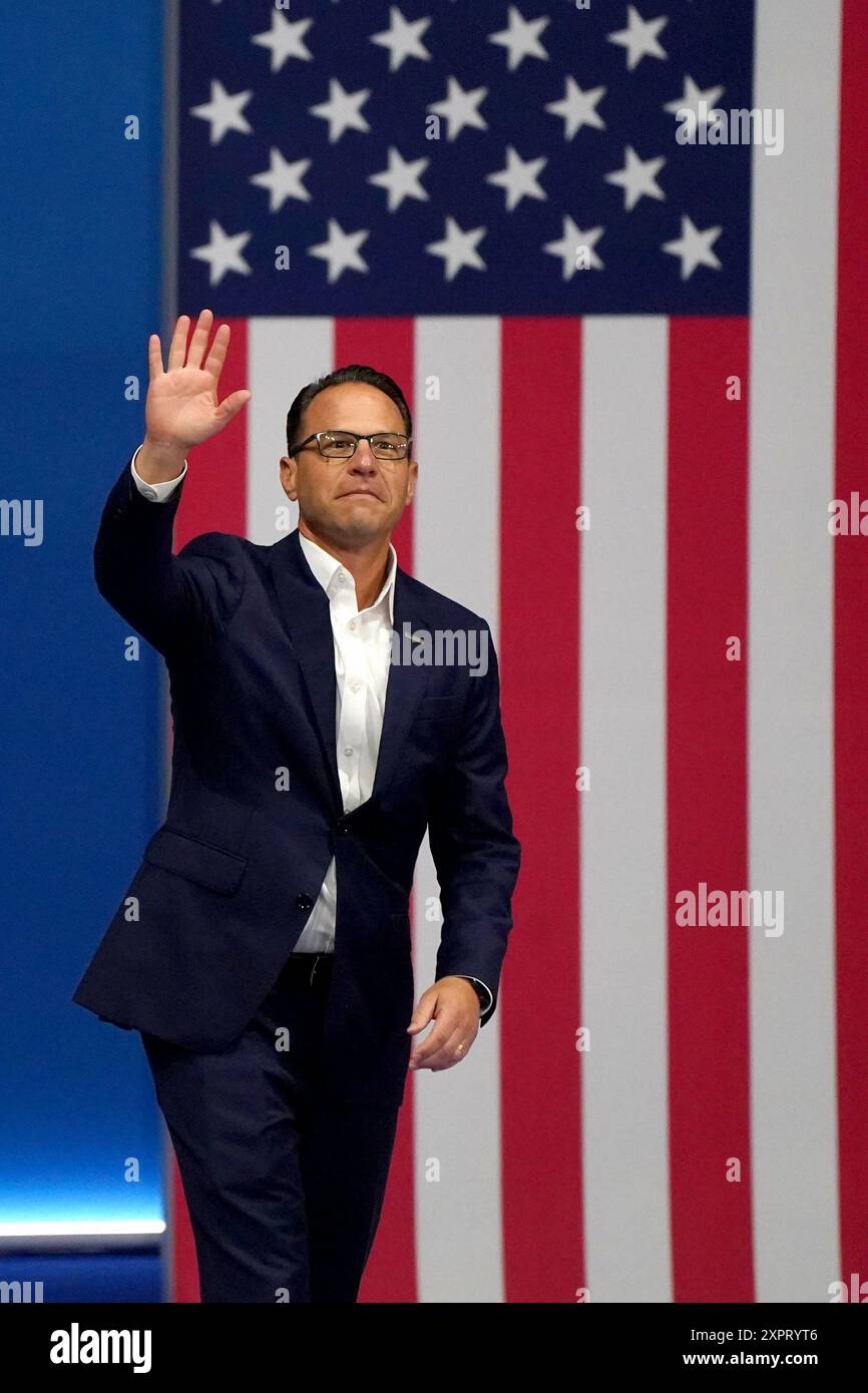 Pa. 06th Aug, 2024. Josh Shapiro at a public appearance for Kamala ...