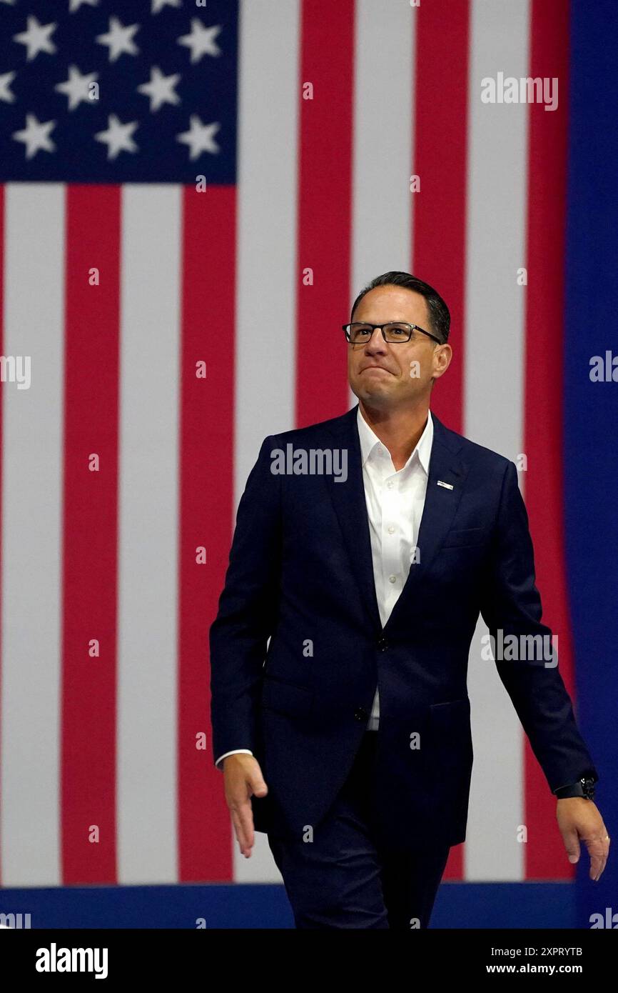 Pa. 06th Aug, 2024. Josh Shapiro at a public appearance for Kamala ...