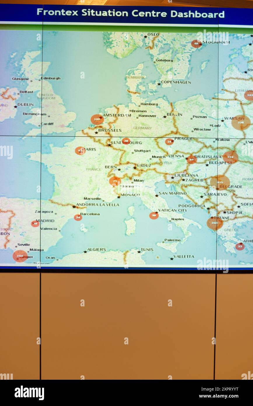 Geographical information system map hi-res stock photography and images ...