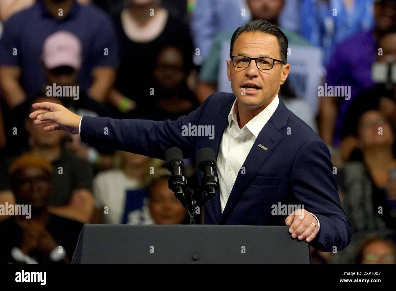 Pa. 06th Aug, 2024. Josh Shapiro at a public appearance for Kamala ...