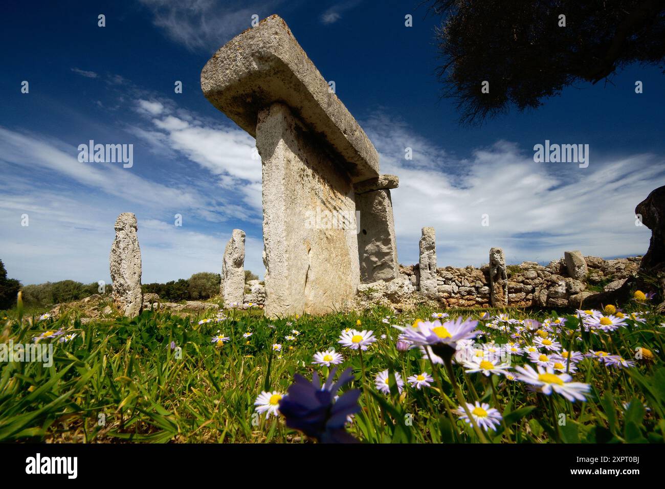 Taula (table), prehistoric structure in the archeological site of ...