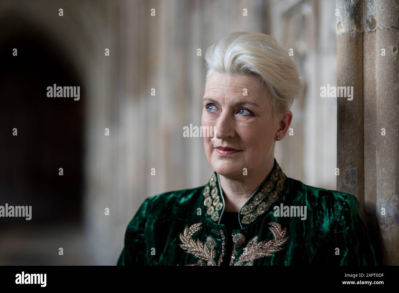 Sarah Connolly, photographed at Gloucester Cathedral Stock Photo - Alamy