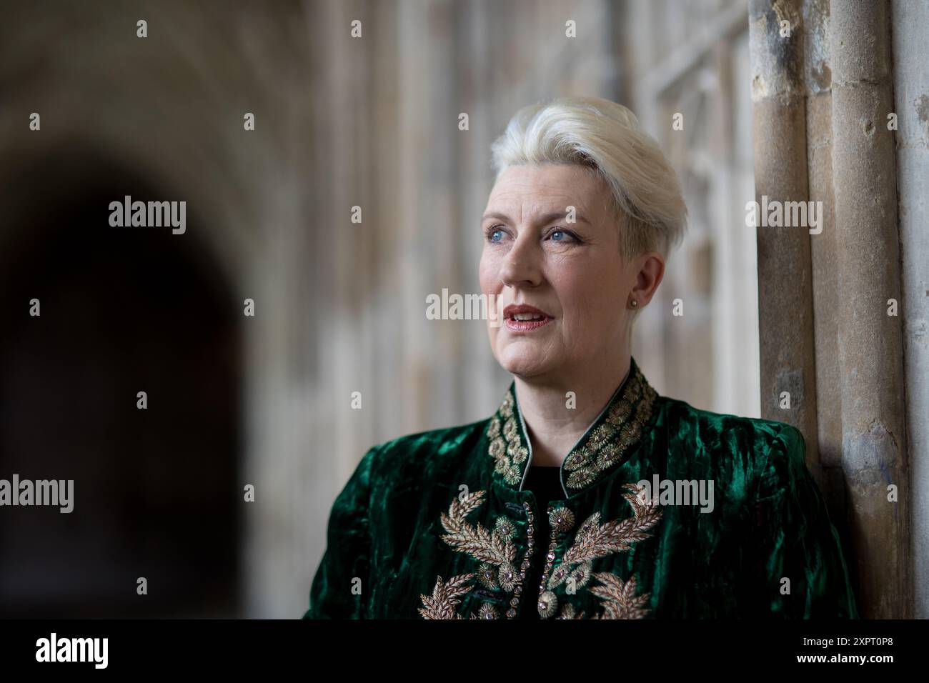 Sarah Connolly, photographed at Gloucester Cathedral Stock Photo - Alamy