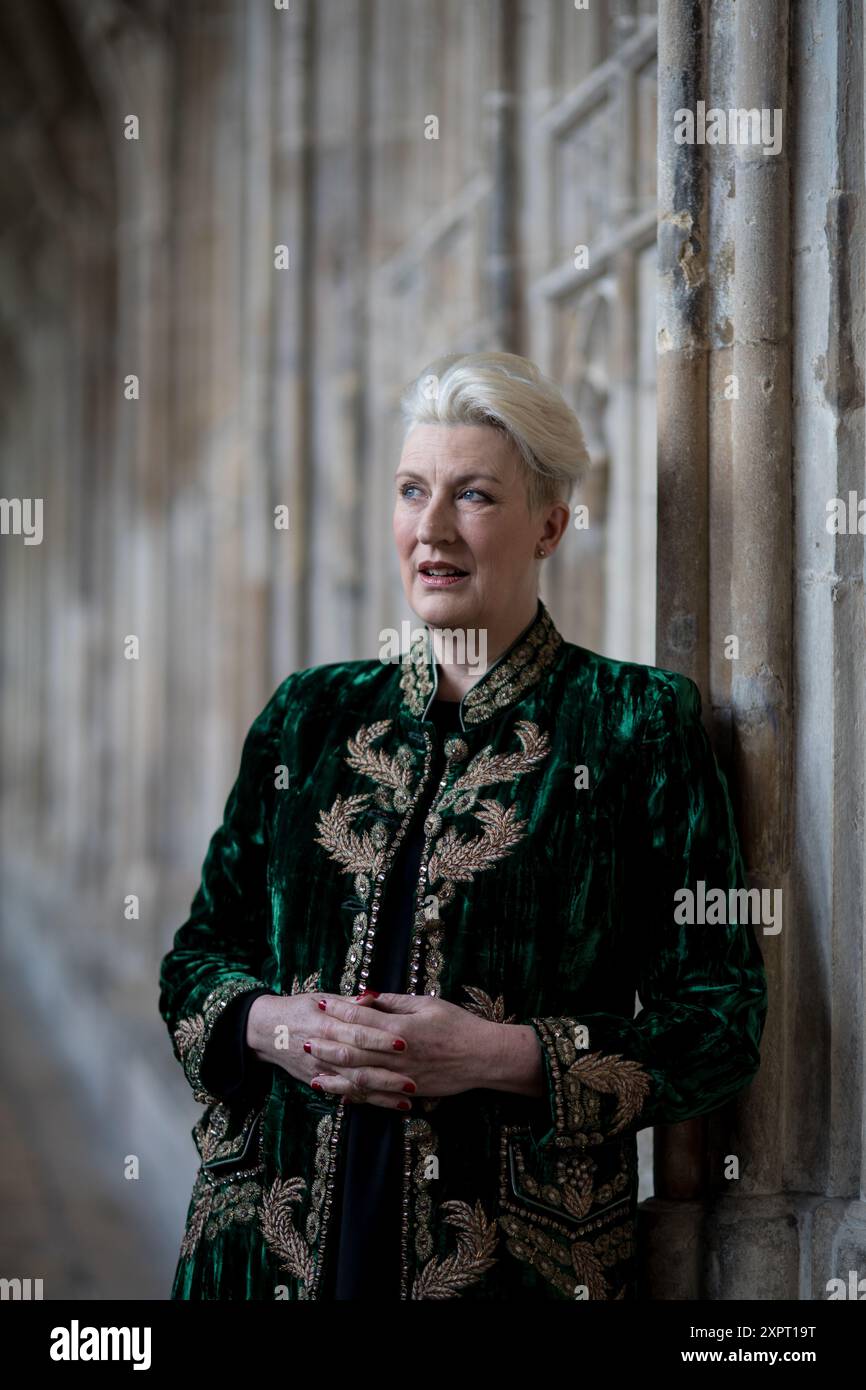 Sarah Connolly, photographed at Gloucester Cathedral Stock Photo - Alamy