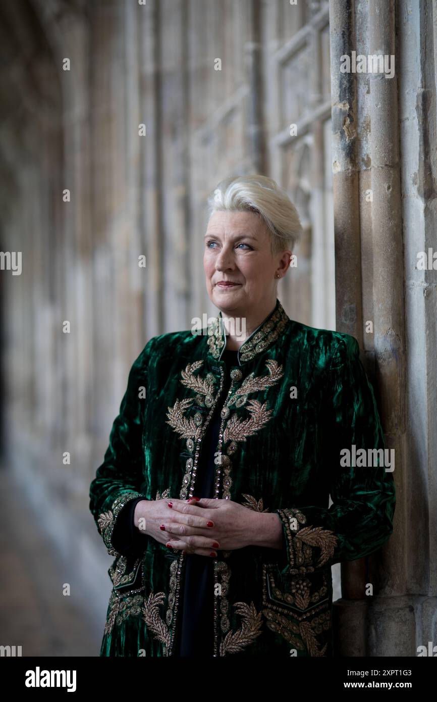 Sarah Connolly, photographed at Gloucester Cathedral Stock Photo - Alamy